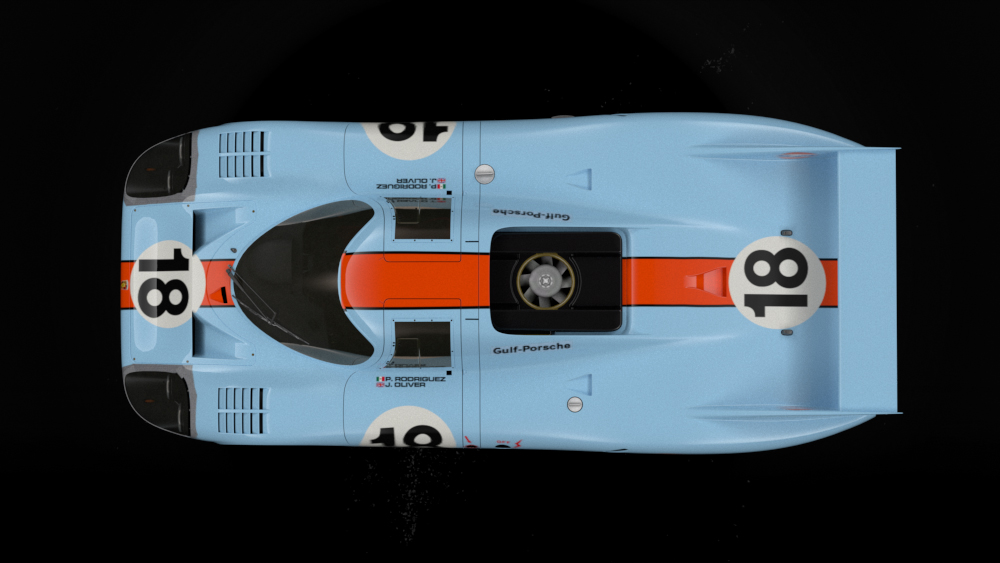 Porsche 917 LH 1971 #18 - LeMans3D